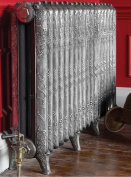 Ornate Ribbon Carron Cast Iron Radiator 500mm